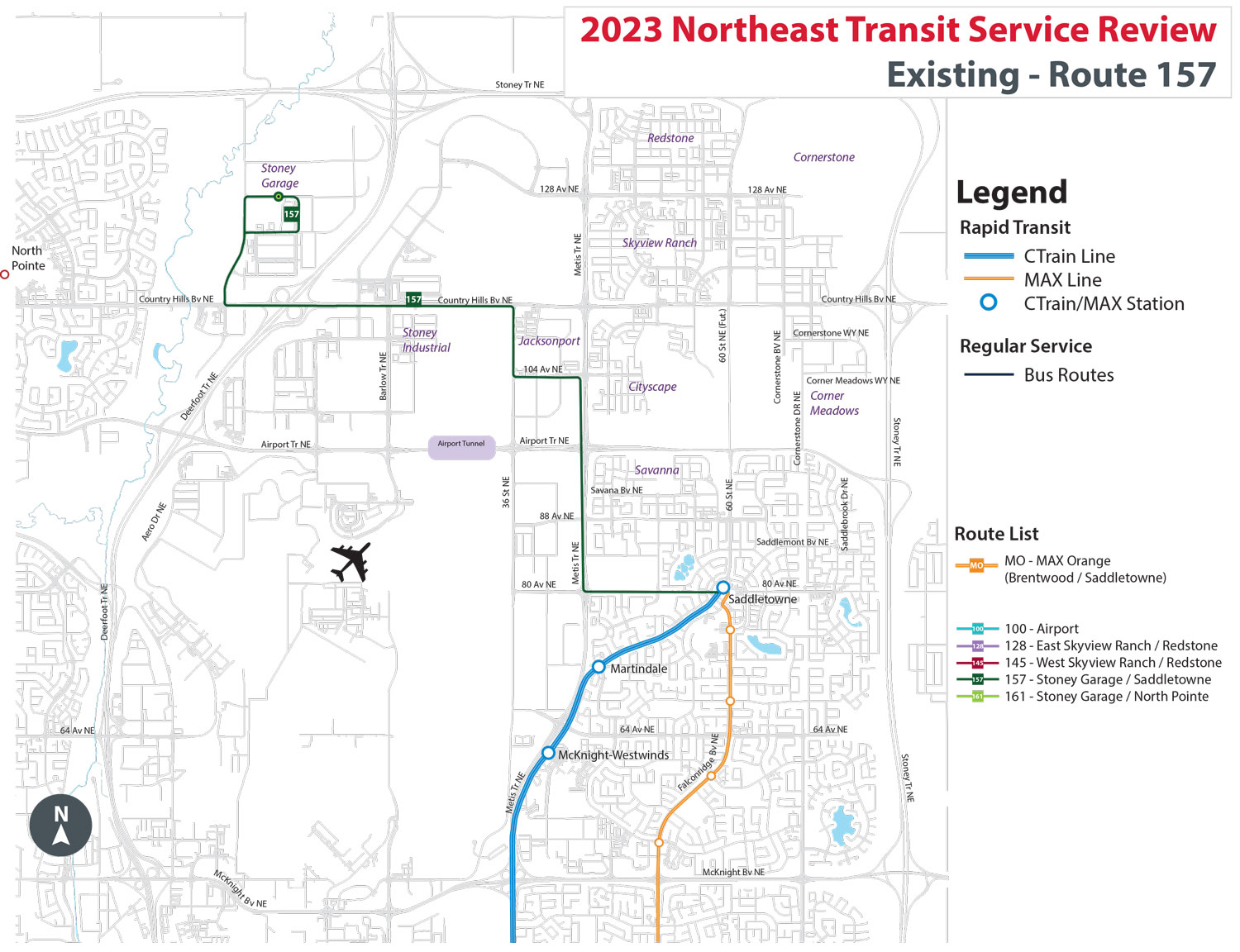 Northeast transit service review