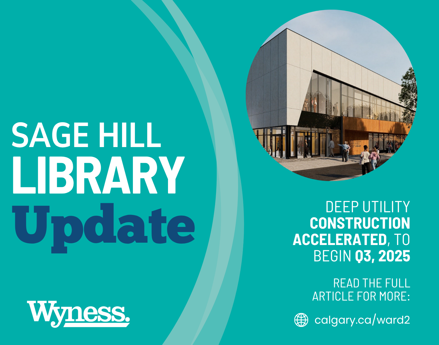 Progress Update: Symons Valley Centre and Sage Hill Library