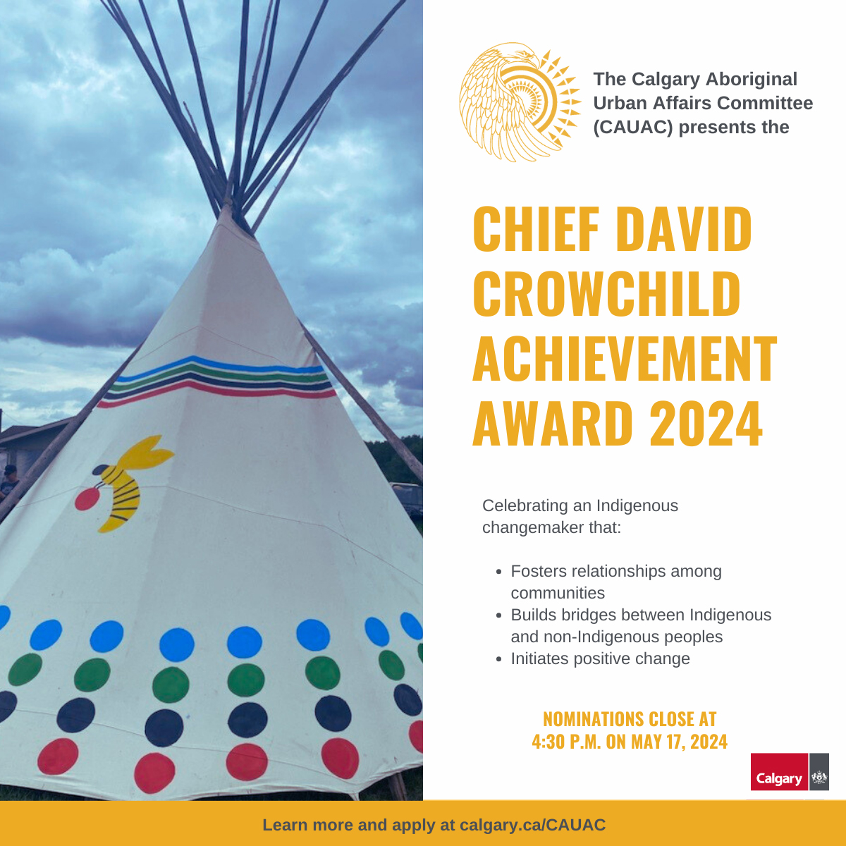 Chief David Crowchild Memorial Award