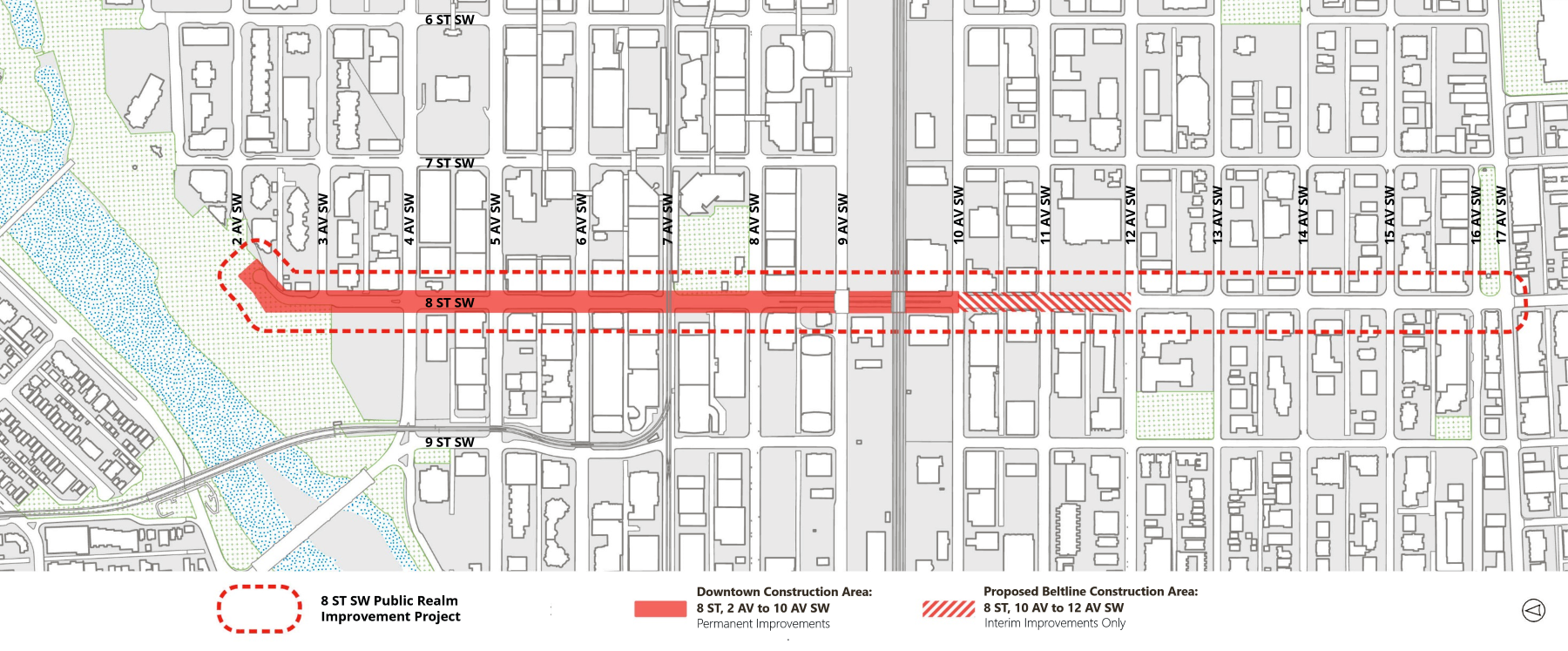 Revitalize 8 Street SW Project