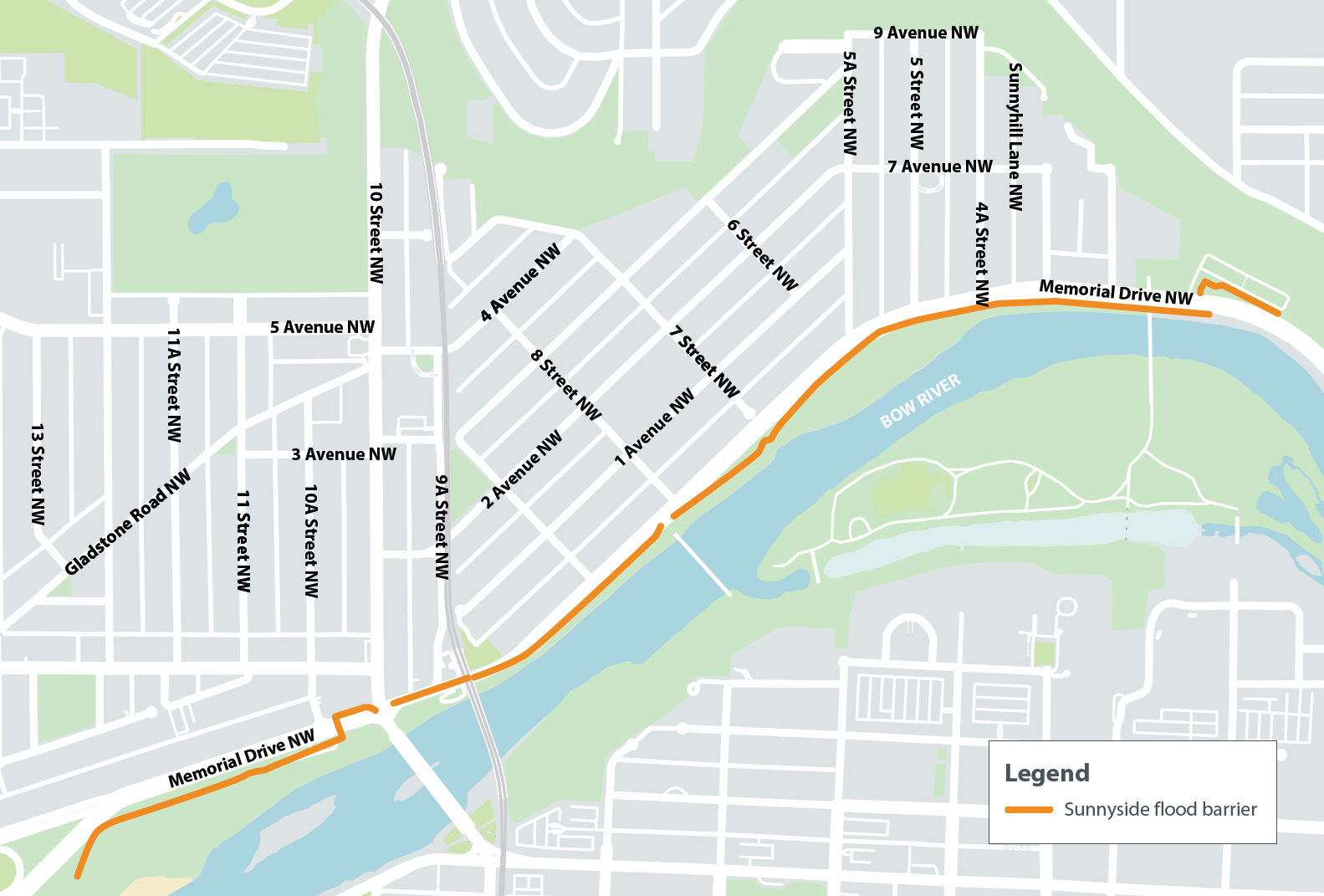 Sunnyside Flood Barrier