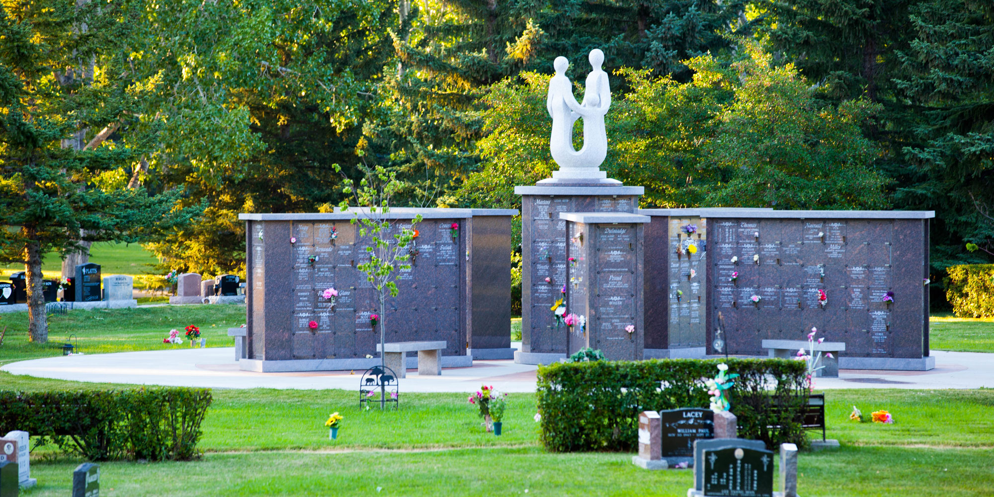 Cemetery locations