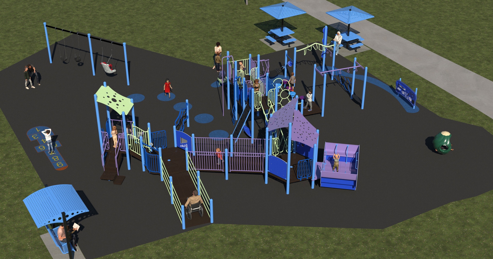 Diamond Cove inclusive playground