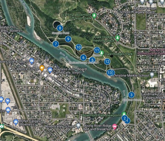 Dale Hodges Park self-guided walk