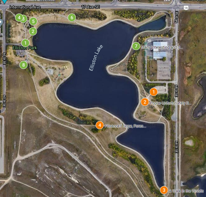 Elliston Park self-guided nature walk