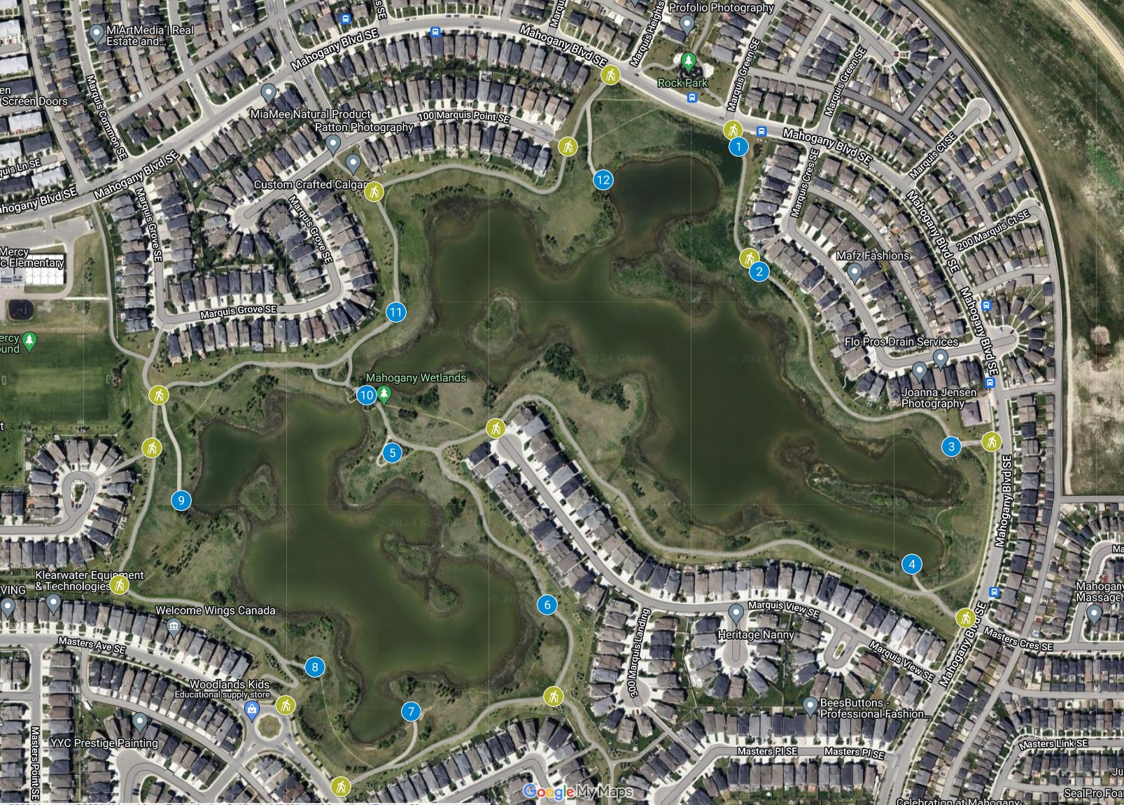 Mahogany Wetlands self guided walk