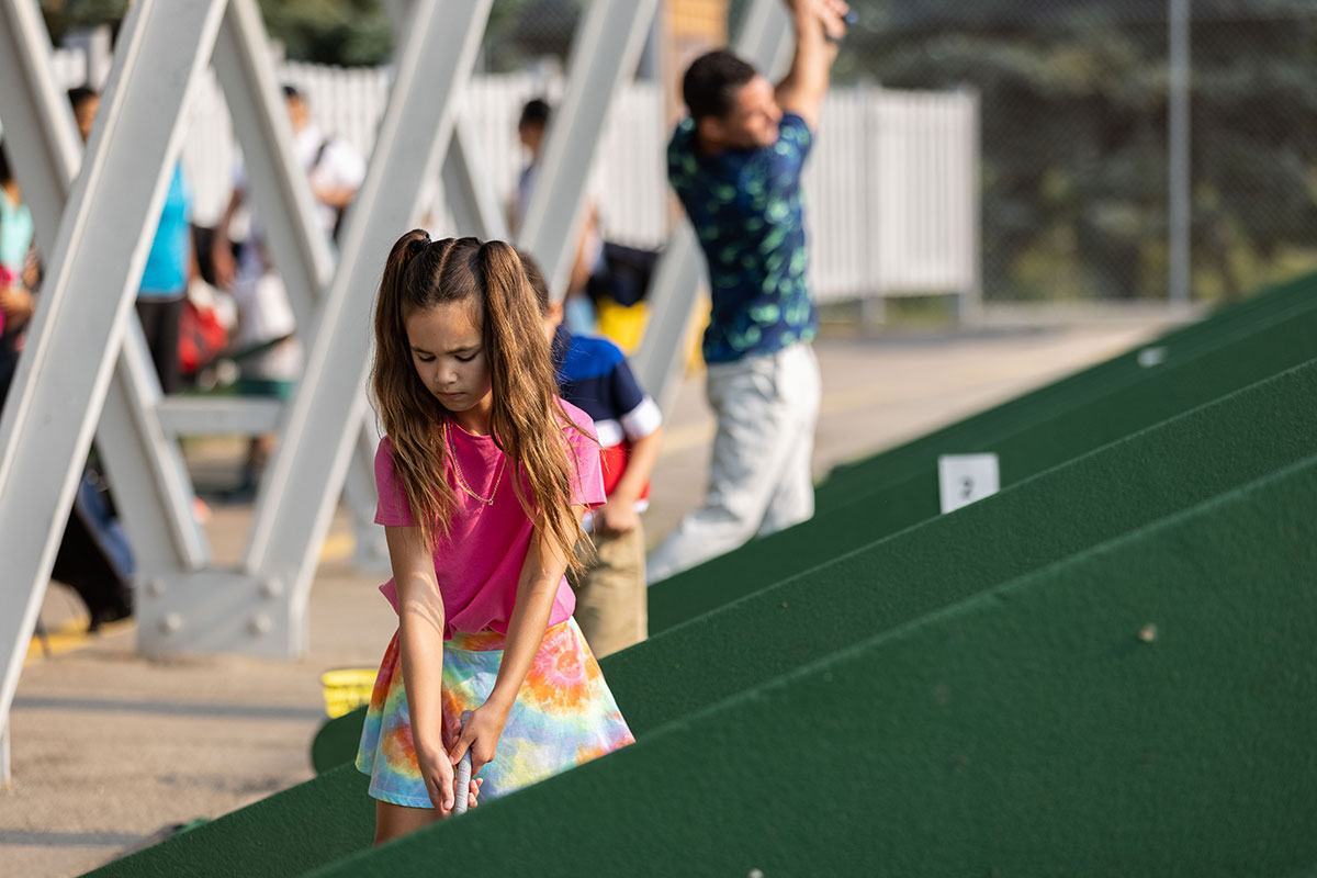 Driving range booking for schools