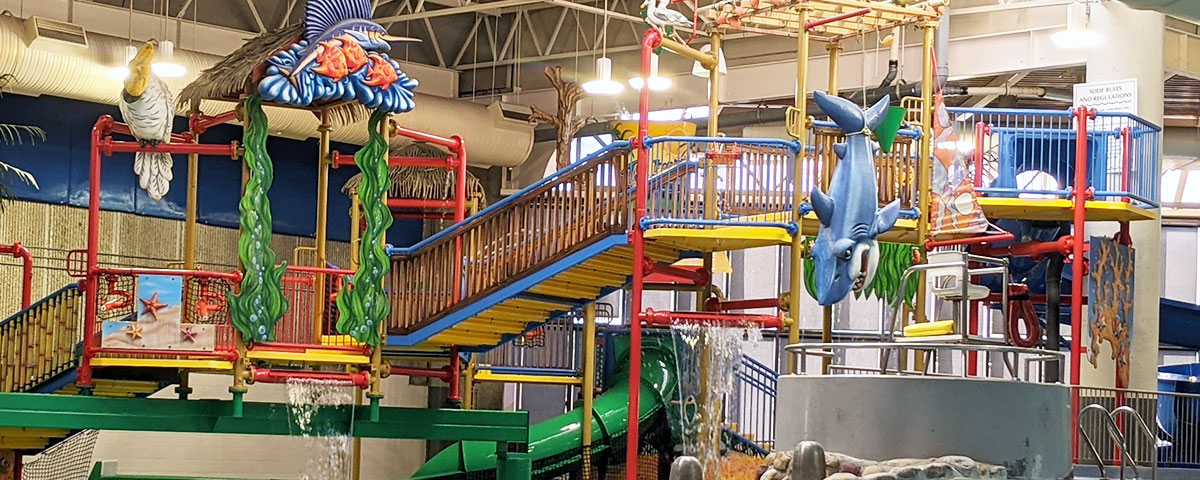 Aqua- play structure - Southland Leisure Centre