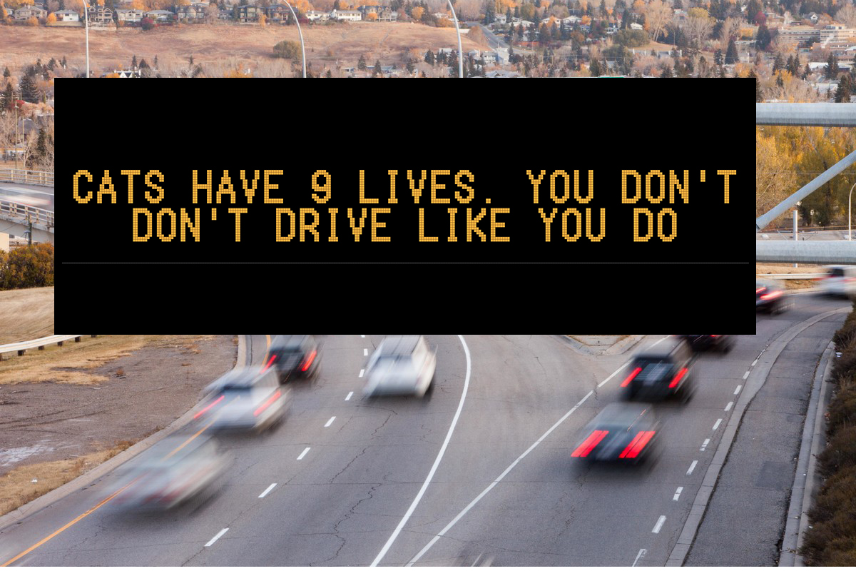 Traffic Tuesday Digital Sign Message