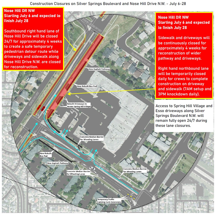 Neighborhood Streets Silver Springs community planning