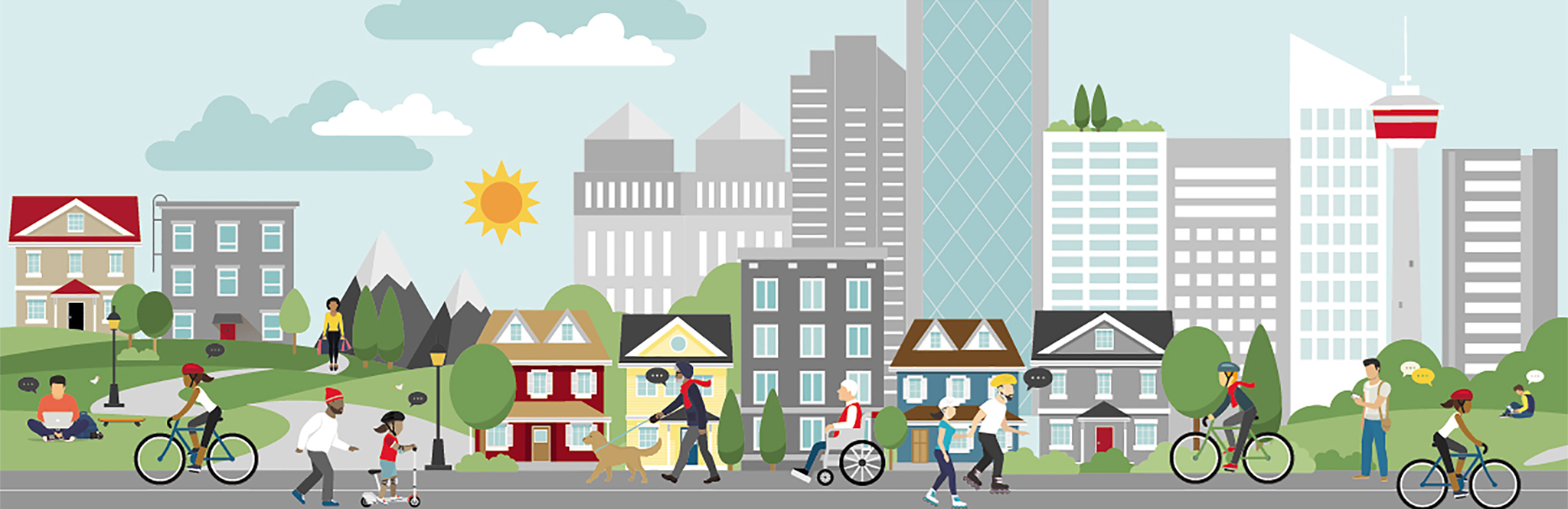 Neighbourhood Streets Northhill communities planning