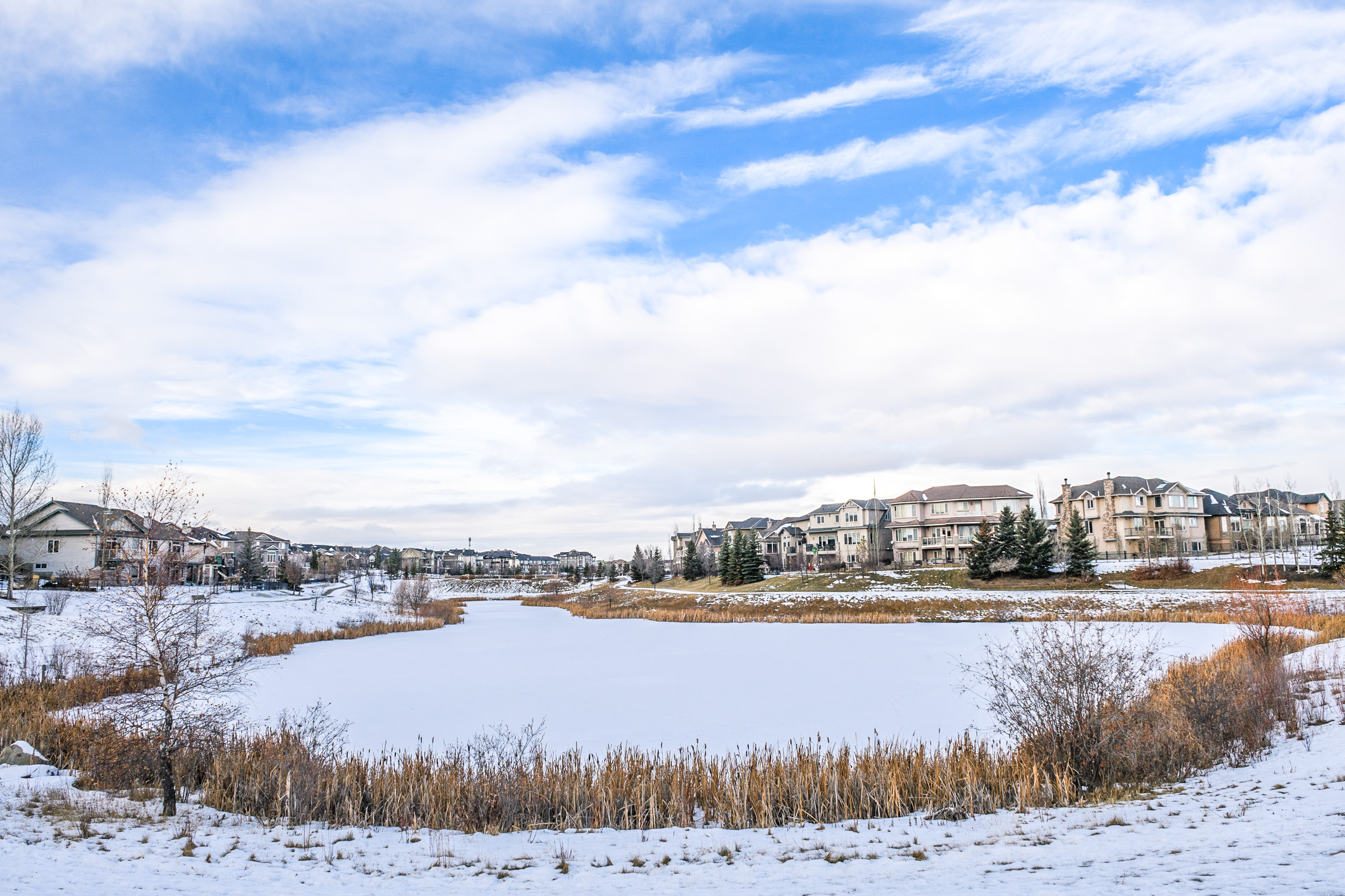 Stay safe, stay off storm ponds.